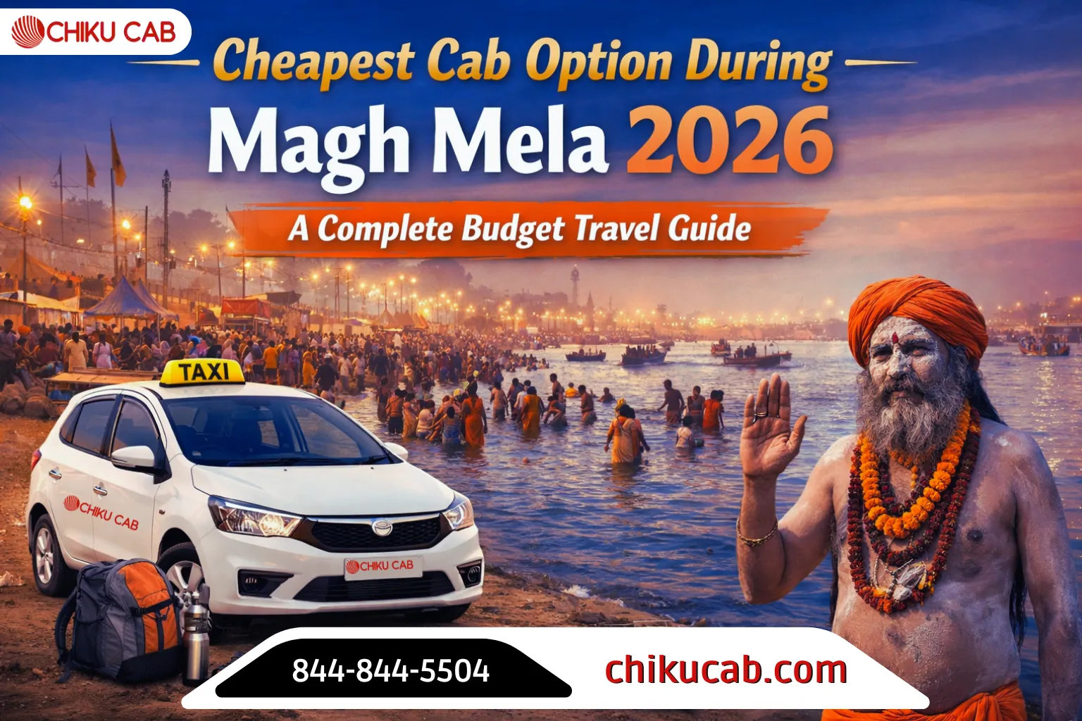 Best & Cheapest Cab Options for Magh Mela 2026 Prayagraj