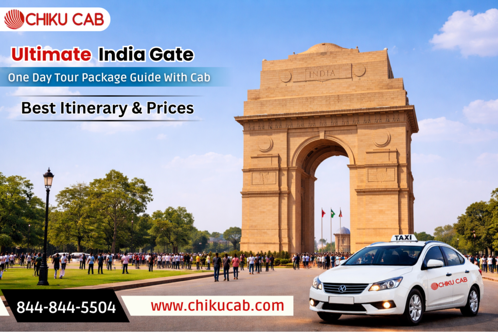 Ultimate India Gate One Day Tour Package Guide With Cab