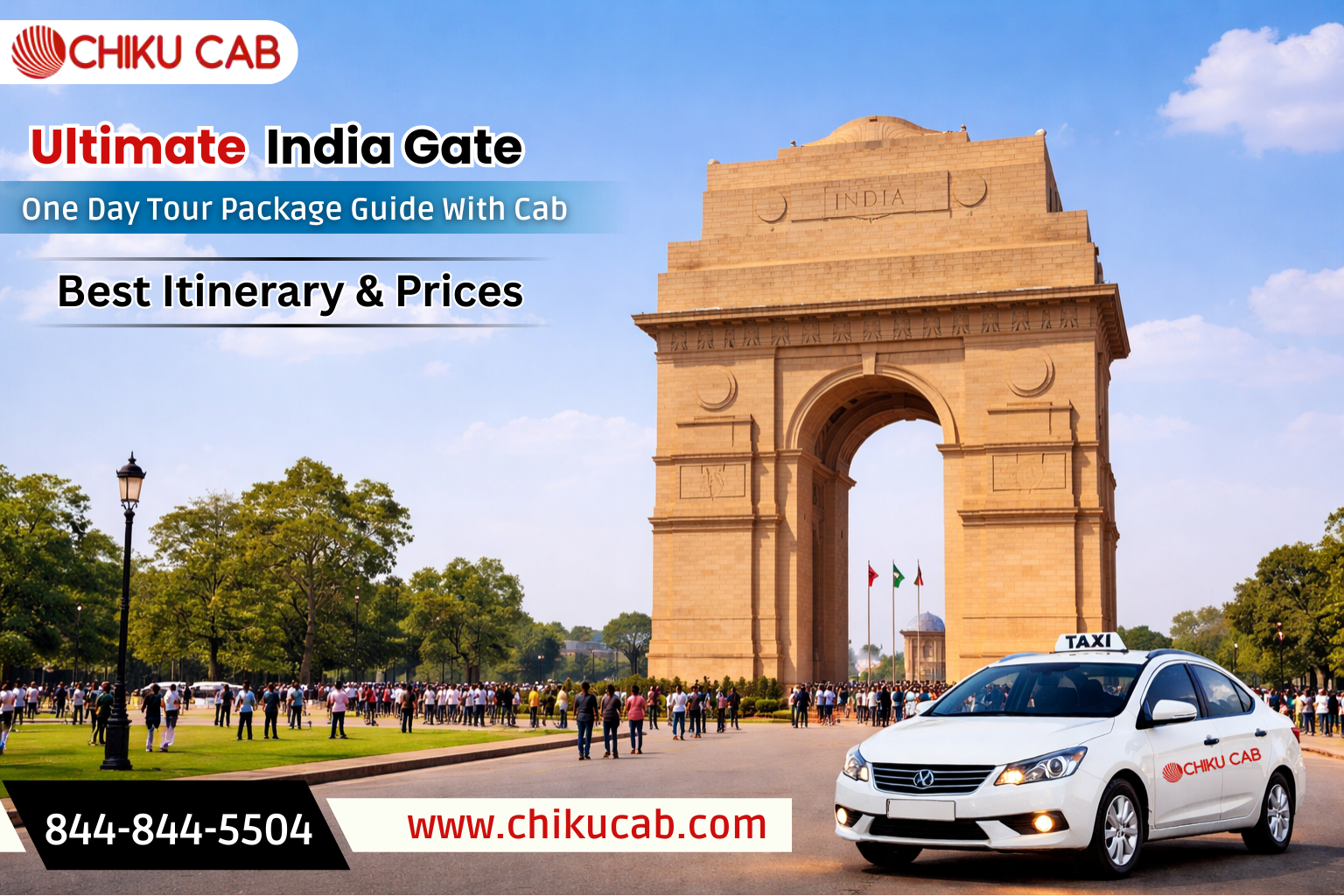 Ultimate India Gate One Day Tour Package Guide With Cab